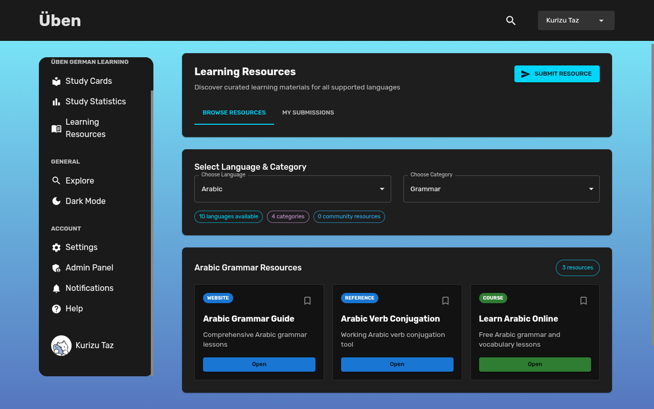 Uben | Master Any Subject with Intelligent Spaced Repetition